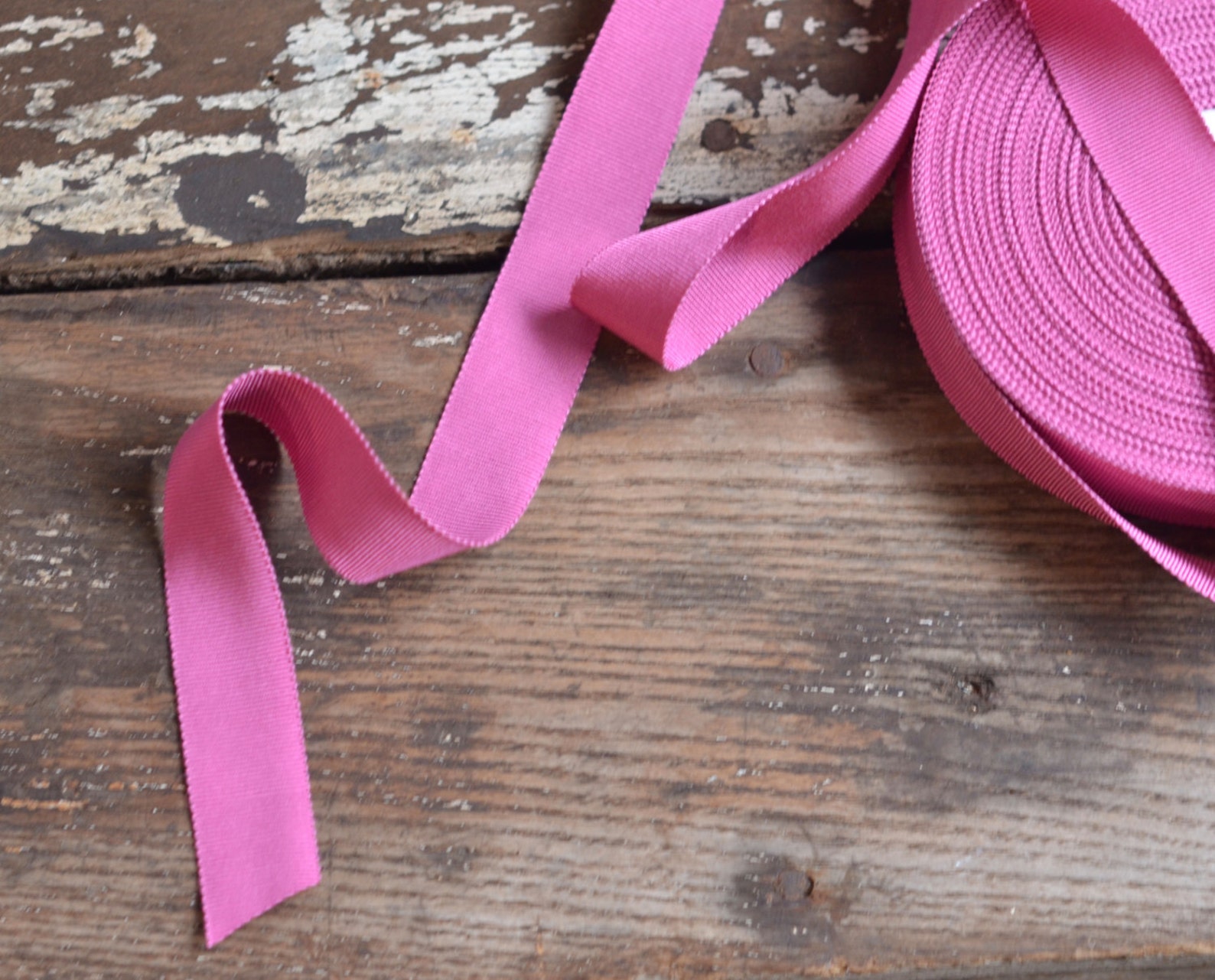Raspberry Pink Grosgrain Ribbon - Etsy