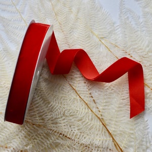 Red Japanese Velvet Ribbon - Etsy