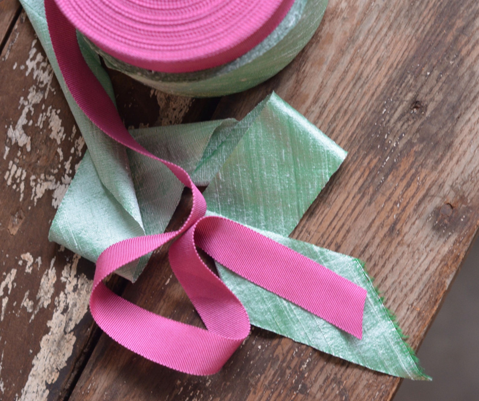 Raspberry Pink Grosgrain Ribbon - Etsy