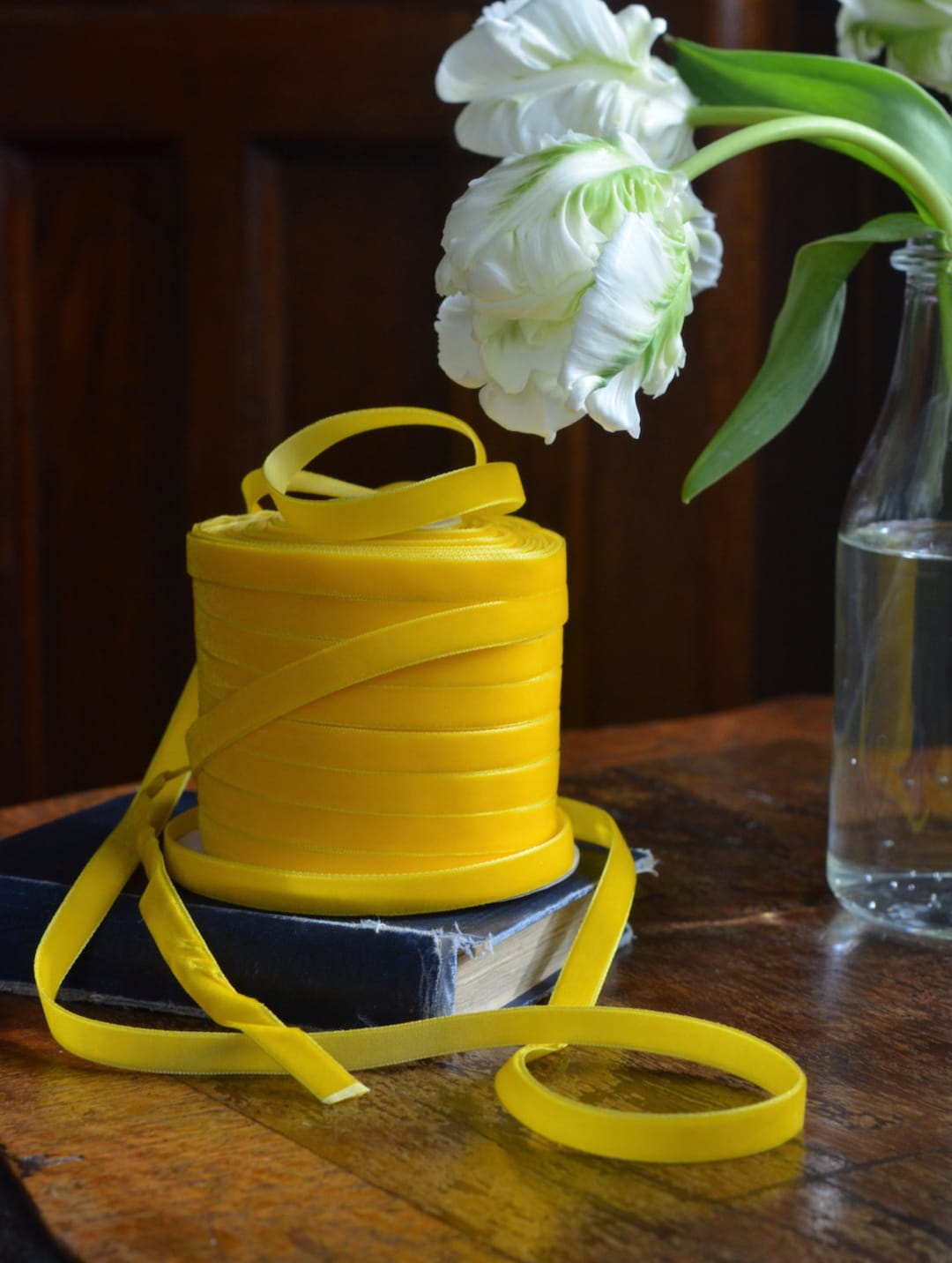 Big Bird Yellow Velvet Ribbon - Etsy