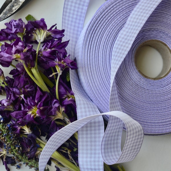 Lavender Gingham - Etsy