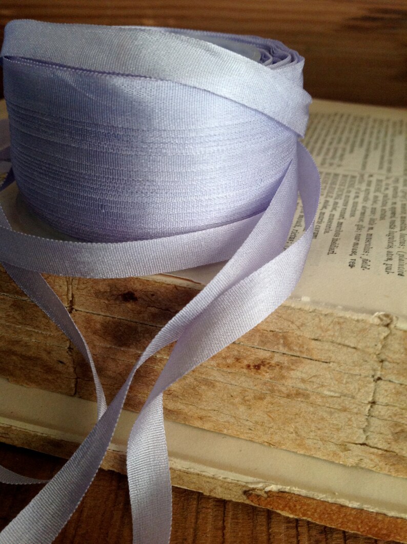 Light Lavender Small Silk Ribbon - Etsy
