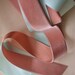 Peachy Pink Coral Velvet Satin - Etsy