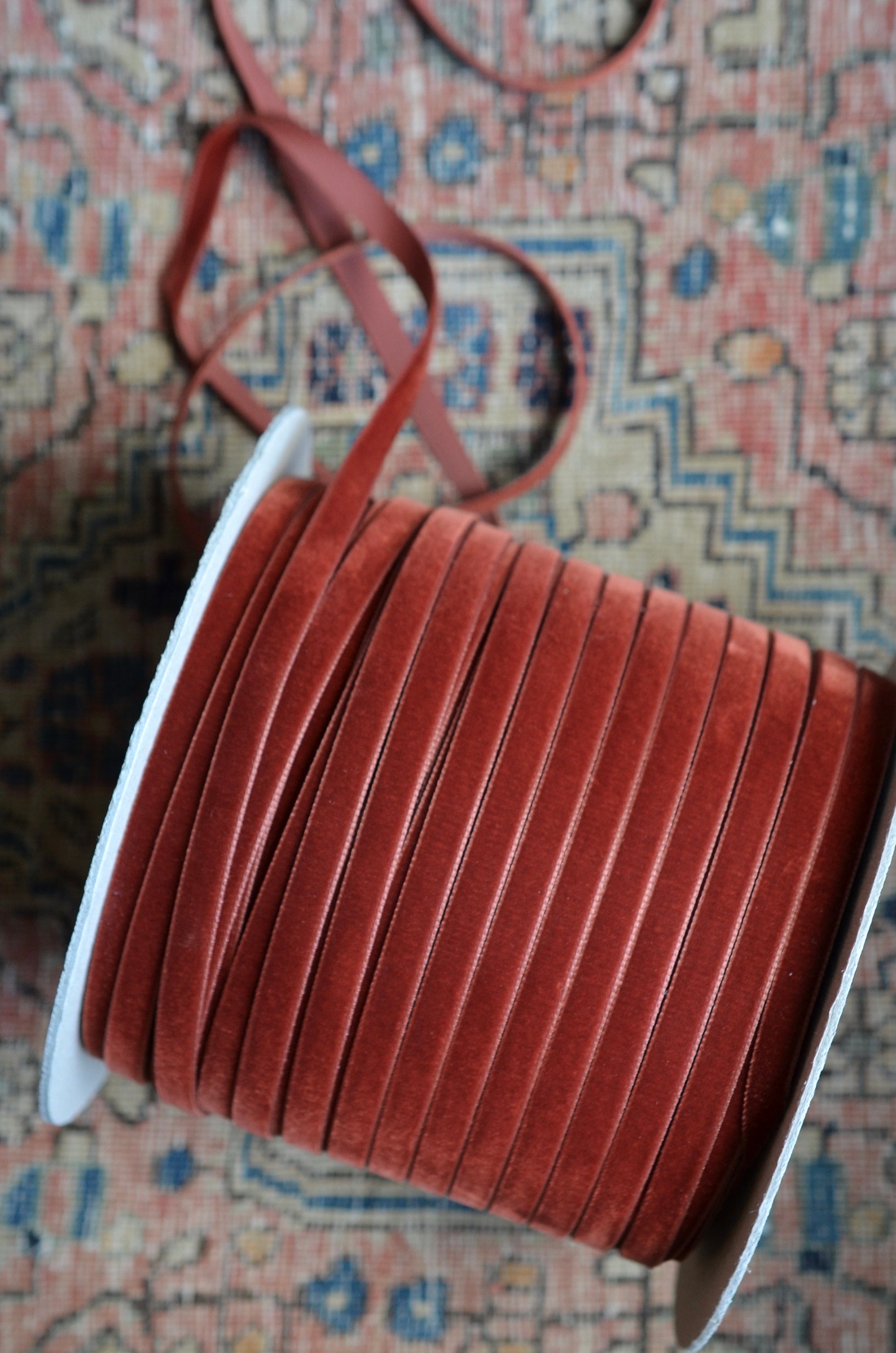 Burnt Ruby 3/8 Swiss Velvet Ribbon - Etsy