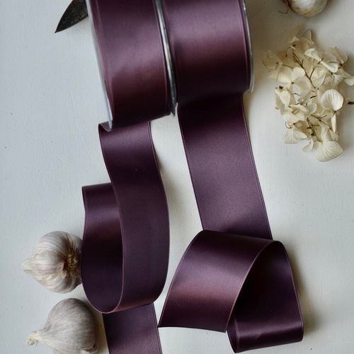 Light Lilac Mauve Swiss Satin Ribbon - Etsy