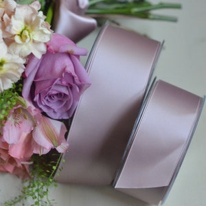 Light Lilac Mauve Swiss Satin Ribbon - Etsy