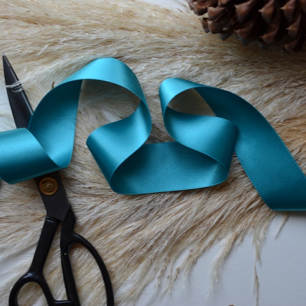 Teal Ribbon - Etsy