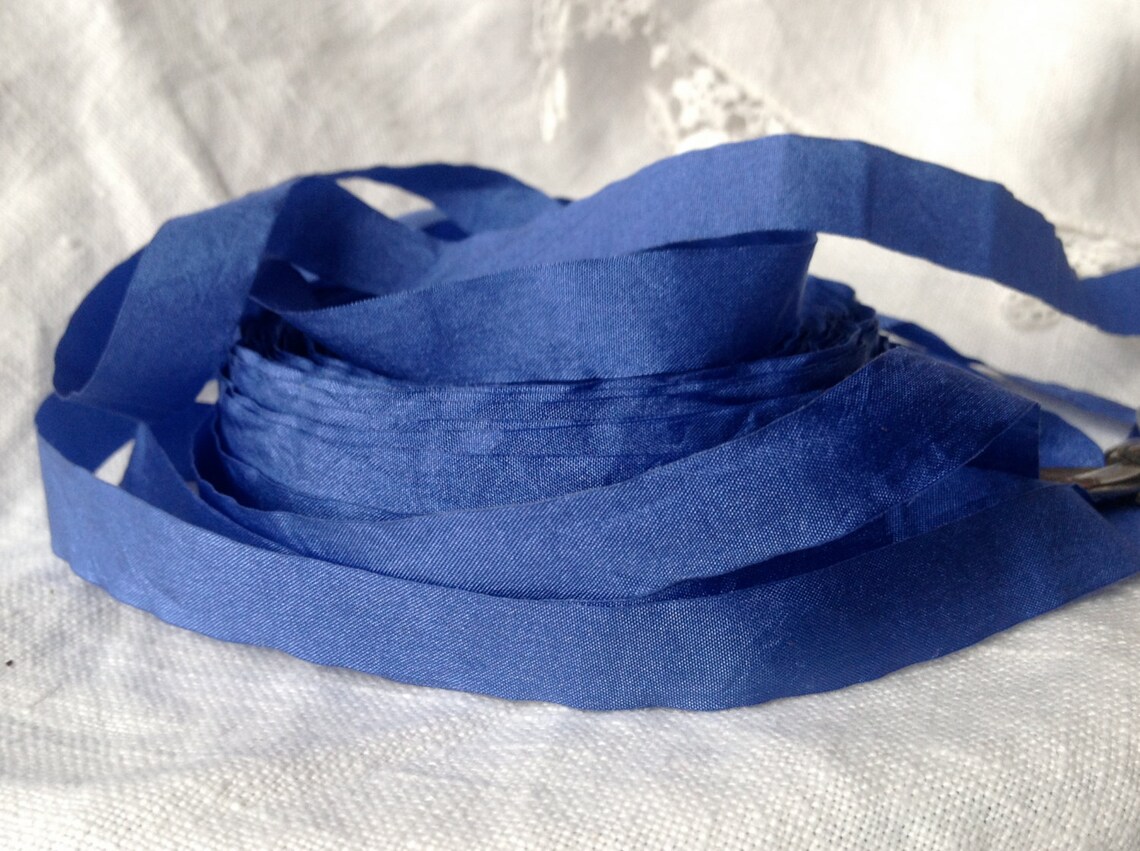 50 Yard Roll of Periwinkle Blue Crinkled Ribbon - Etsy