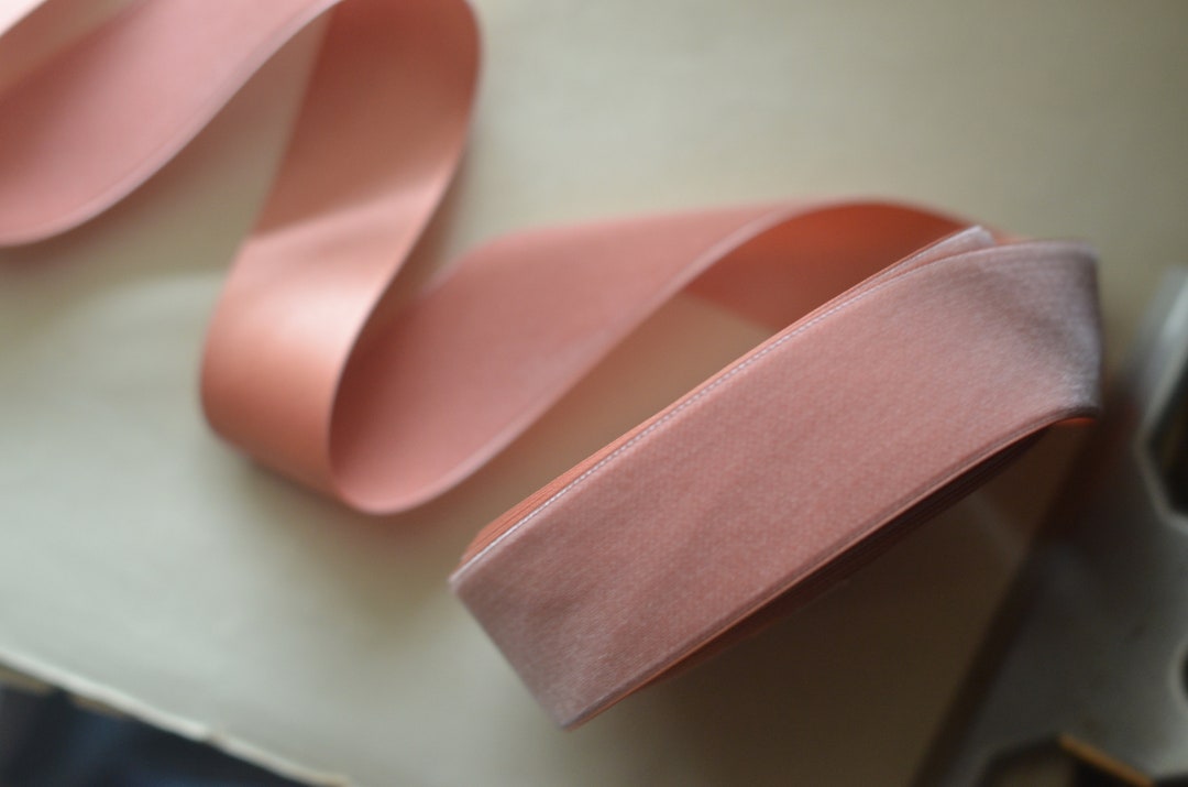 Peachy Pink Coral Velvet Satin - Etsy
