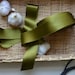 Olive Green Silk Satin Ribbon - Etsy