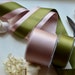 Avocado Green Swiss Satin Ribbon - Etsy