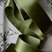 Avocado Green Swiss Satin Ribbon - Etsy