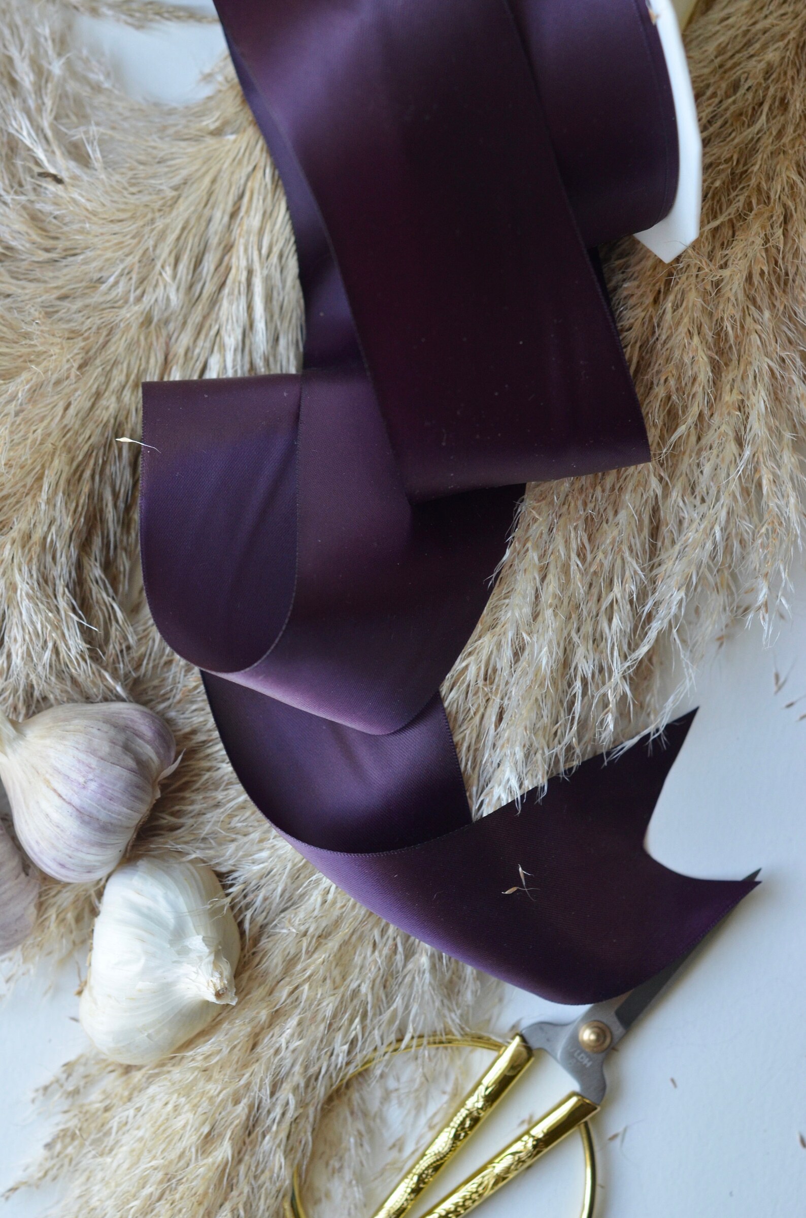 French Thistle Midnight Fig and Golden Chipmunk 2 1/4 | Etsy