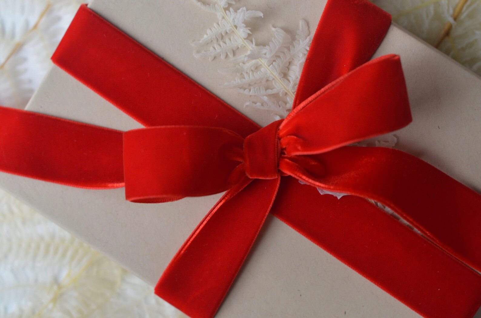 Red Japanese Velvet Ribbon - Etsy