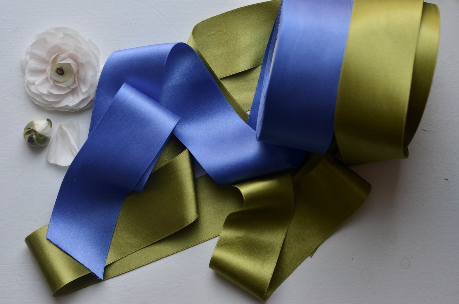 Green Chartreuse Silk Satin Ribbon - Etsy