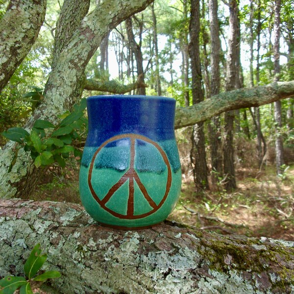 Pottery Peace Sign - Etsy