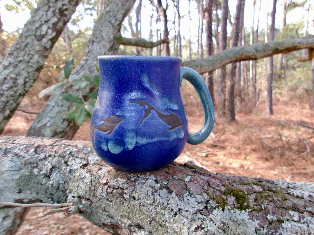 OBX Dolphins Play Across This Obx Coffee Mug - Etsy
