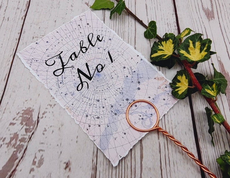 Tall Table Number Card Holders: Floral Arrangement Sticks - Etsy Australia