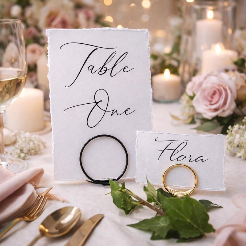 Tables Card Holder - Etsy UK