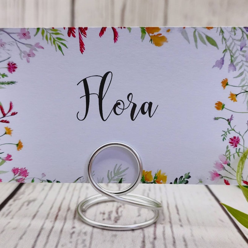 Table Name Holder - Etsy