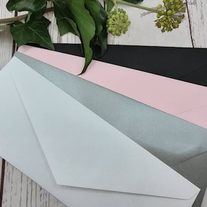 Pretty Pastel Ticket Style Wedding Invitations With Perforated Tear off ...