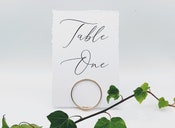 Daylight Marble Table Numbers Wedding Signs Event Signs Custom Signs ...