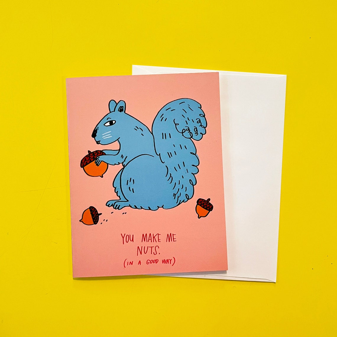 You Make Me Nuts Card I Love You Greeting Card - Etsy