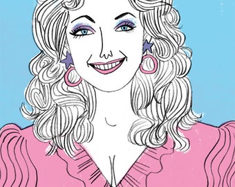 8x10 Dolly Parton Print - Etsy