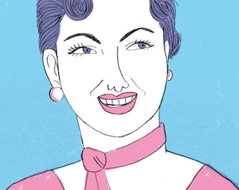 Esquire Ballroom. 8.5 X 11. Houston Texas. Watercolor Painting. Art ...