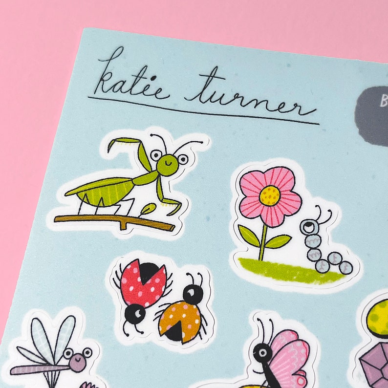 Bugs Bugs Bugs! Sticker Sheet | Planner Stickers - Etsy
