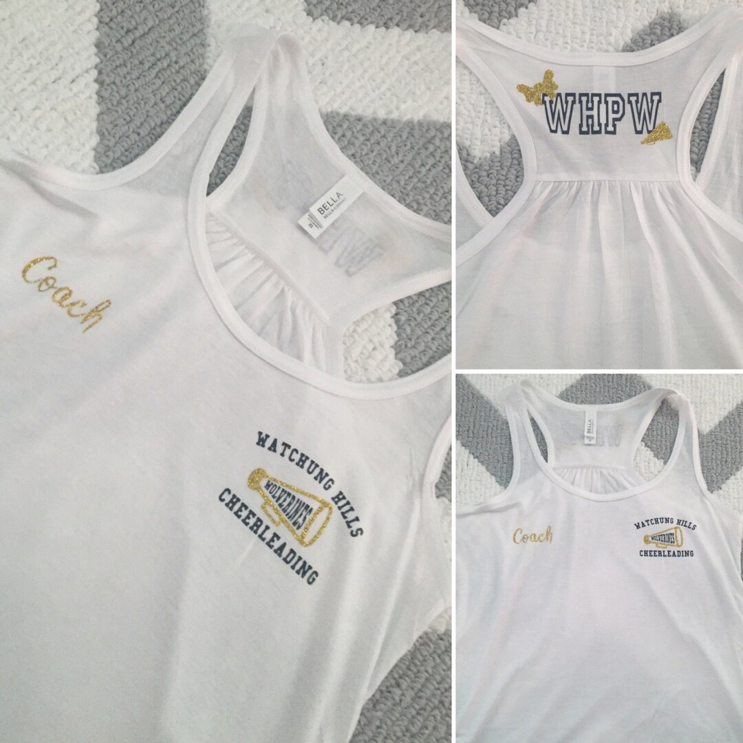 Cheer Coach Tank Top - Etsy