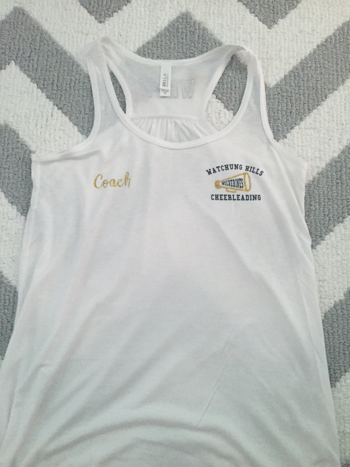 Cheer Coach Tank Top | Etsy