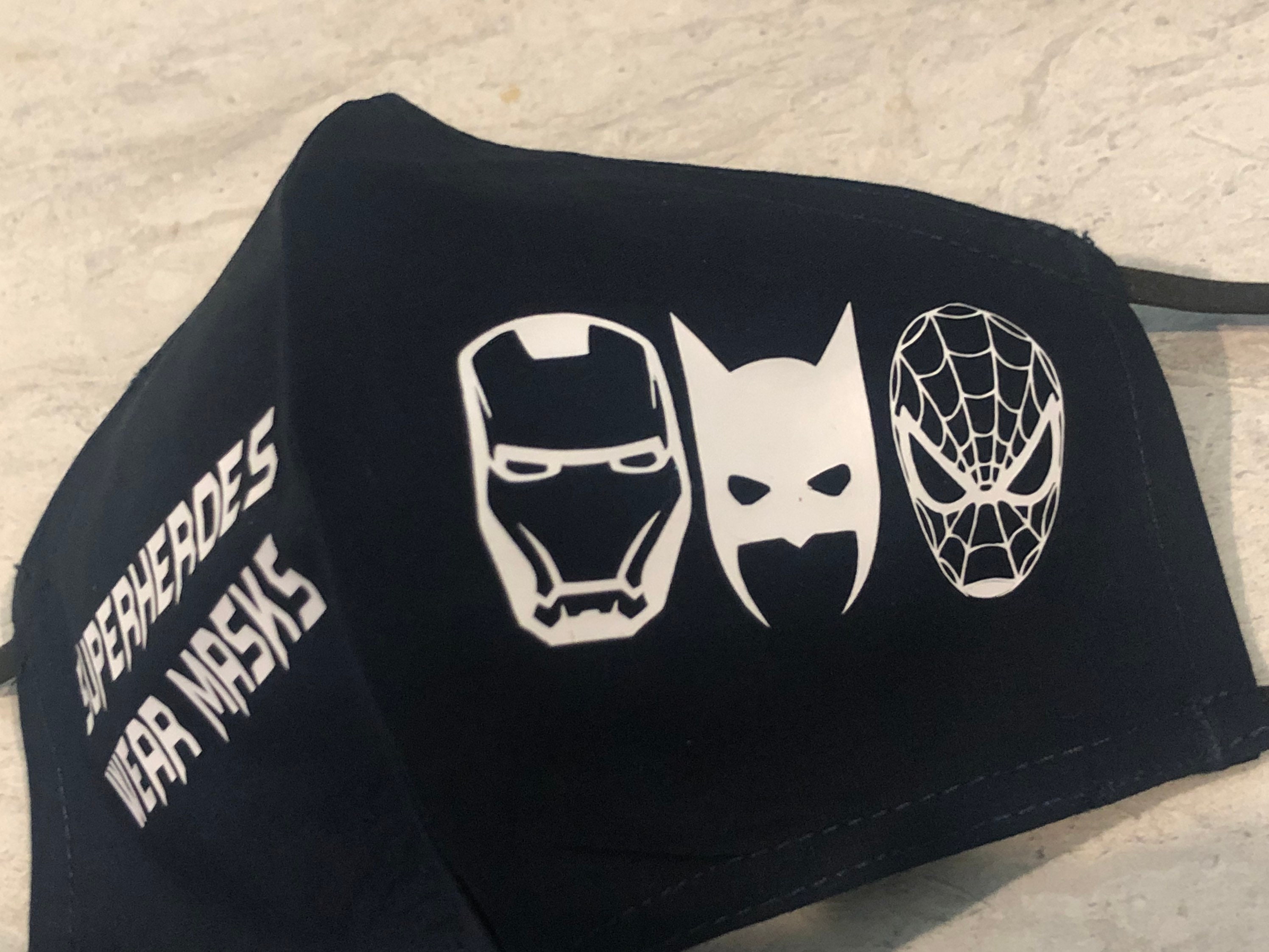 Superheroes Wear Masks Face Mask | Etsy
