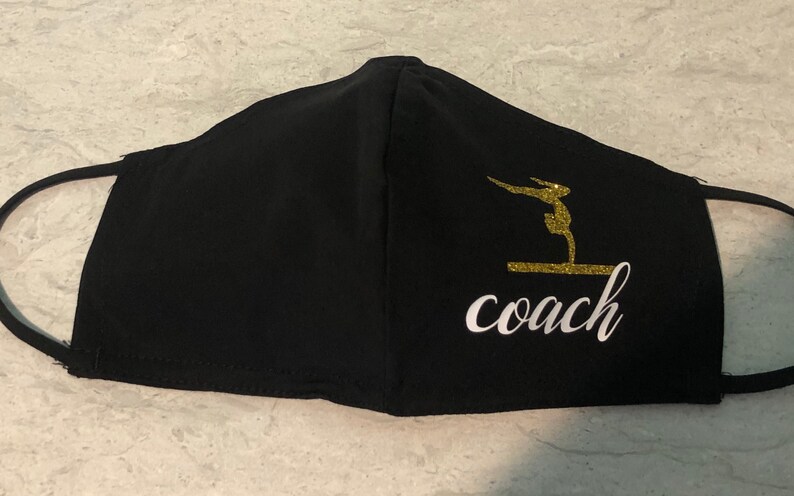 Gymnastics Coach Face Mask | Etsy
