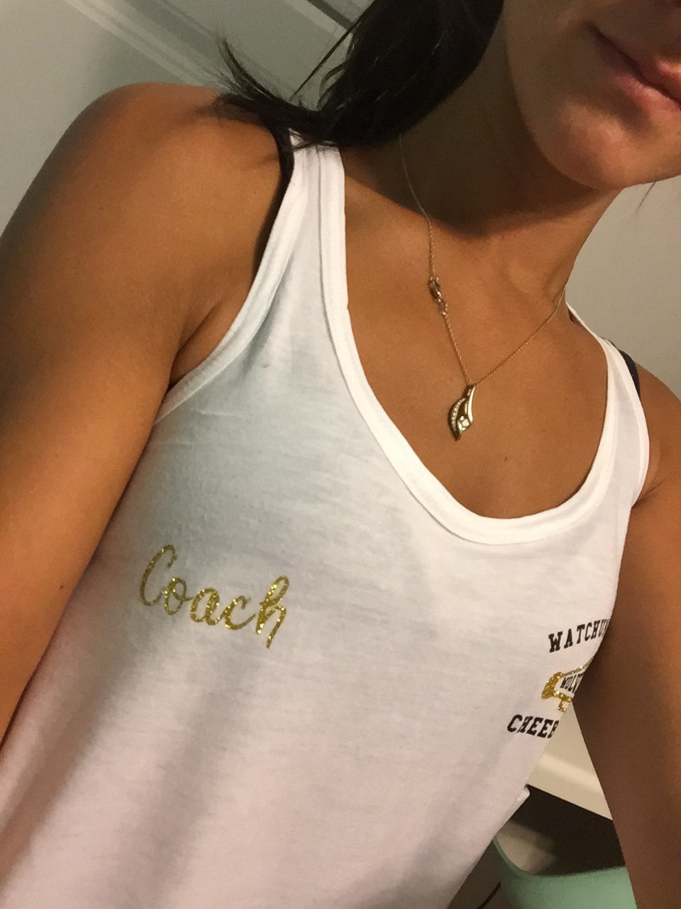 Cheer Coach Tank Top | Etsy