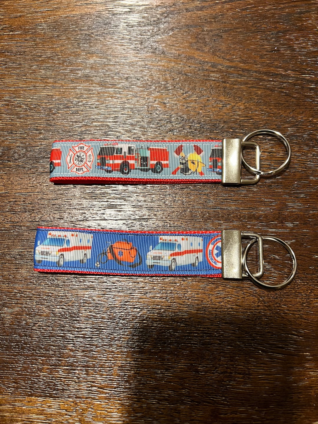 Handmade First Responder Key Chain - Etsy