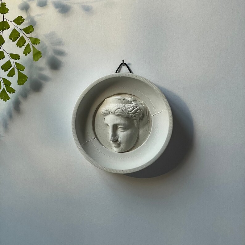 Small Circle Frame, Art Gift New House, Wall Hanging Handmade Wall Hang ...