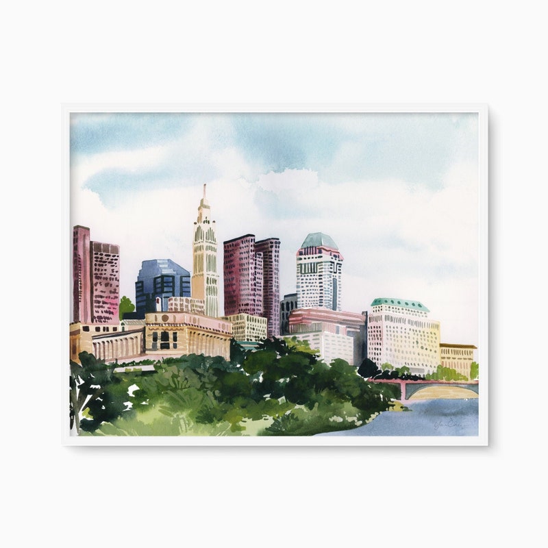 Ohio Art Print - Etsy