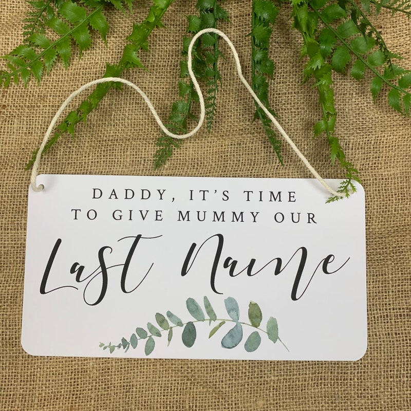 Page Boy Sign - Etsy UK