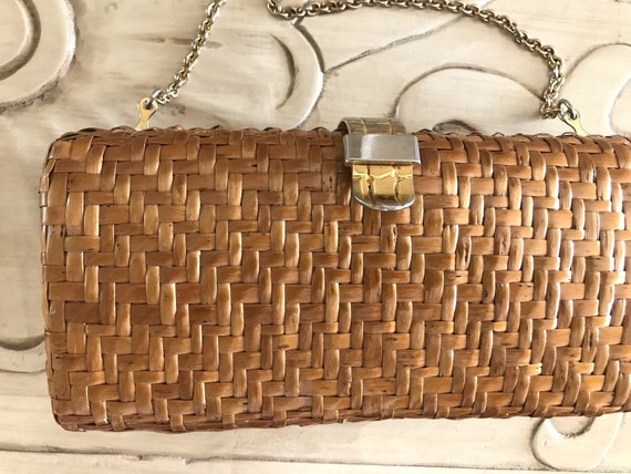 Vintage RODO Made in Italy Wicker Purse - Gem