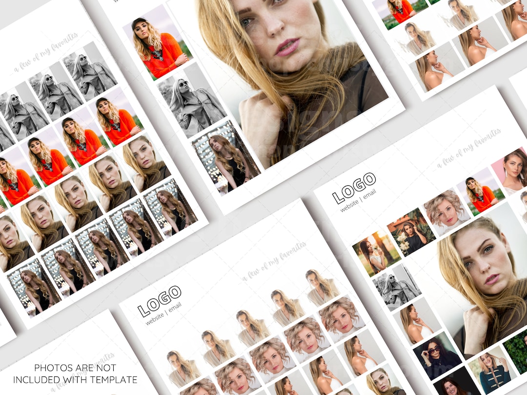 Photo Contact Sheets - Landscape, Portrait, and Square Orientation ...