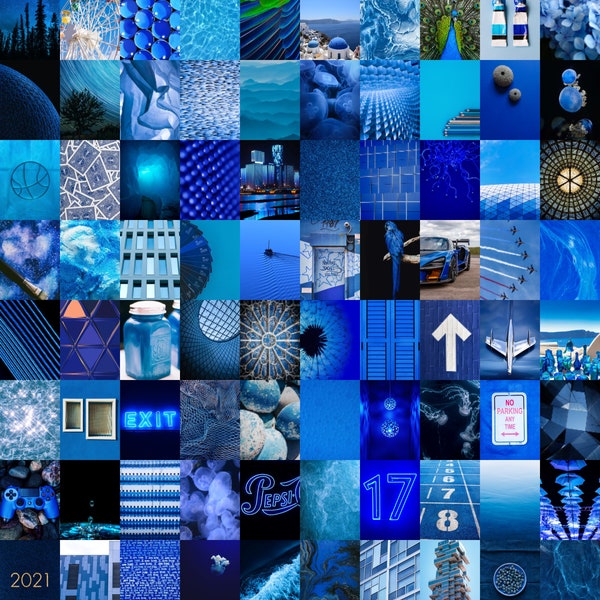 Collage Kit Blue - Etsy