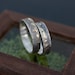 Wedding Ring Set: Rustic Wedding Bands, Matching Wedding Bands, Wedding ...