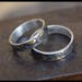 Wedding Ring Set: Rustic Wedding Bands, Matching Wedding Bands, Wedding ...