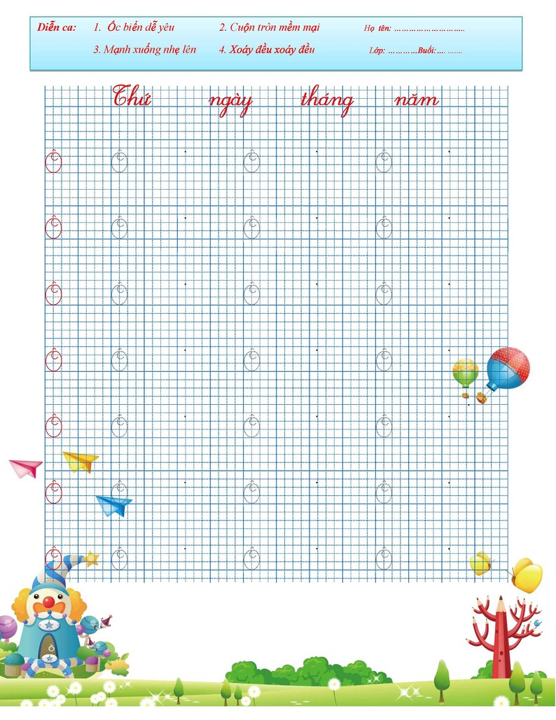 Beginner Vietnamese Writing Worksheets - Etsy