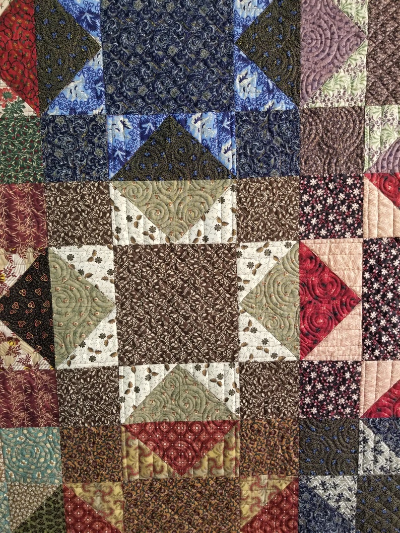 Starfire-3 Twin Size Quilt - Etsy
