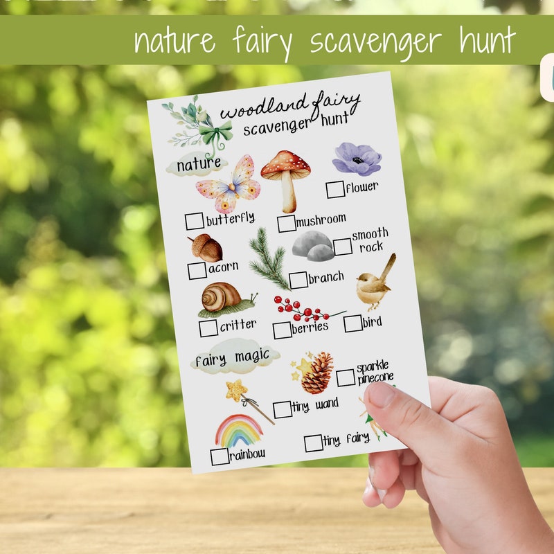 Fairy Scavenger Hunt - Etsy