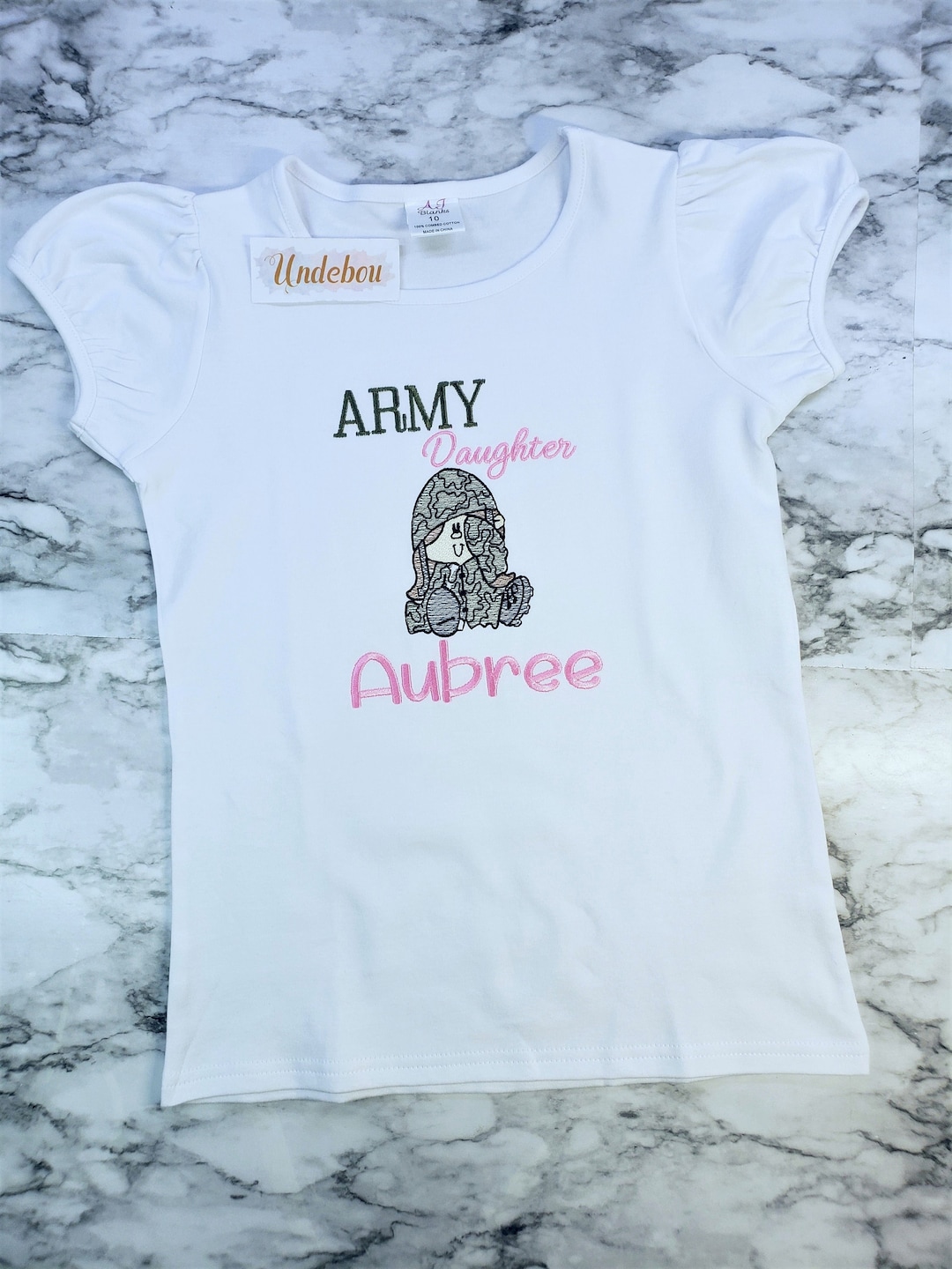 Army Daughter Outfit/littler Girl Army Dress/army Shirt/littler Soldier ...