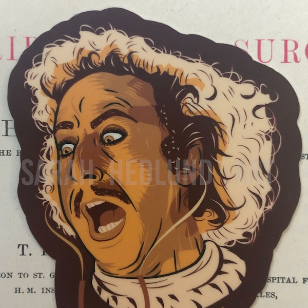 Frankenstein Sticker - Etsy