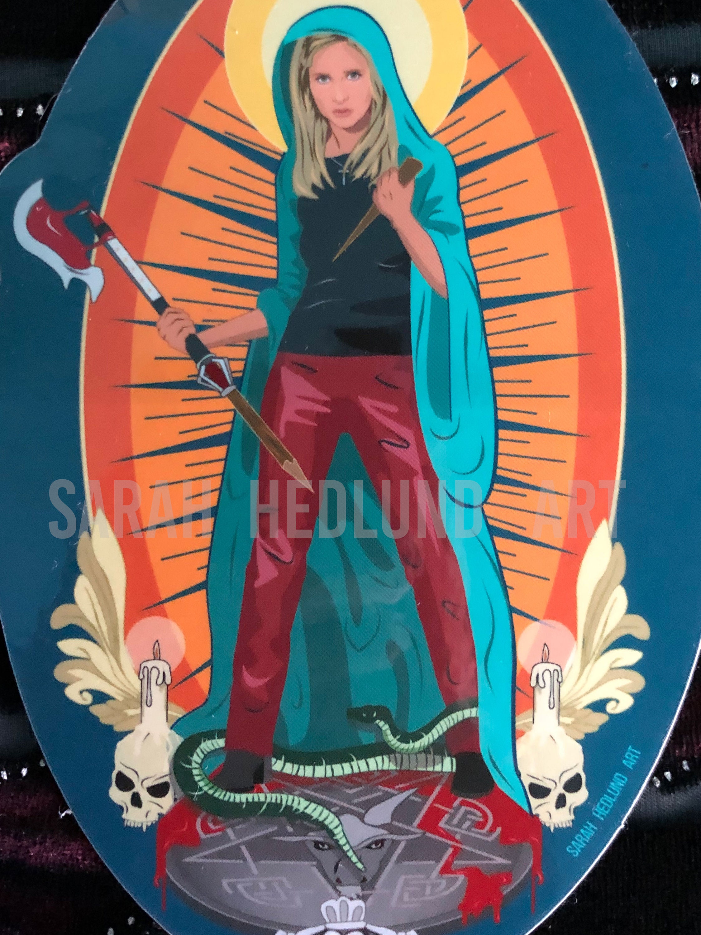 Buffy the Vampire Slayer Sticker | Etsy
